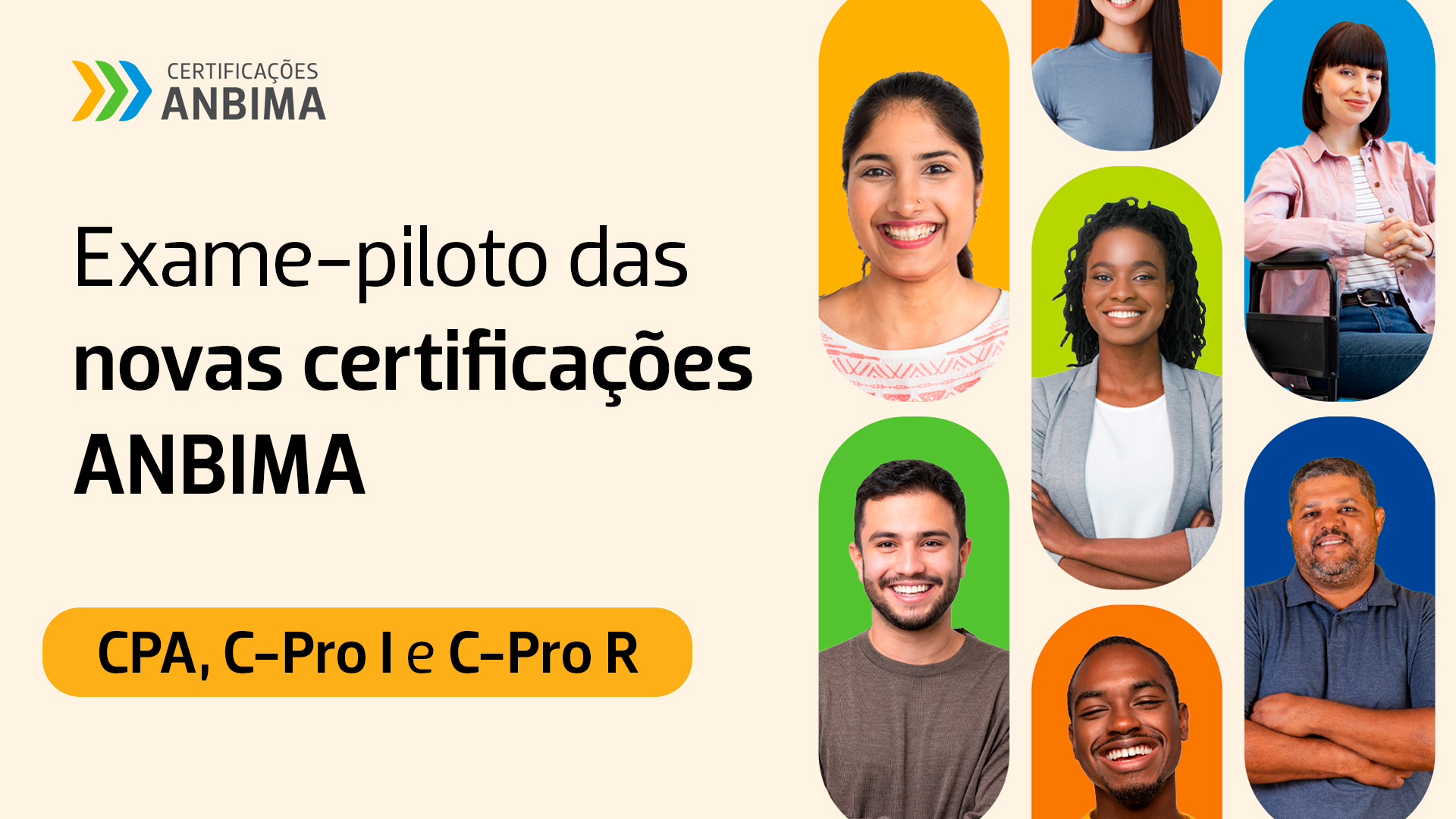 ANBIMA inicia piloto das provas para as certificações CPA, C-Pro I e C ...